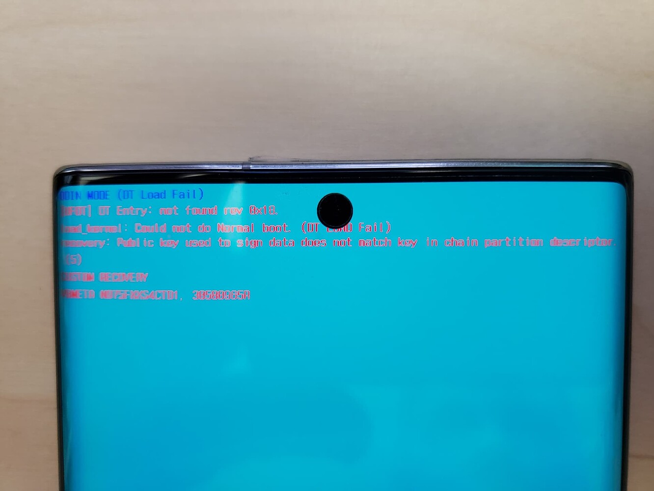 Samsung Note 10+ Exynos 975F - /e/ Recovery Image Fails Boot - Setup ... Samsung Note 10+ Exynos 975F - /e/ Recovery Image Fails Boot - Setup ...