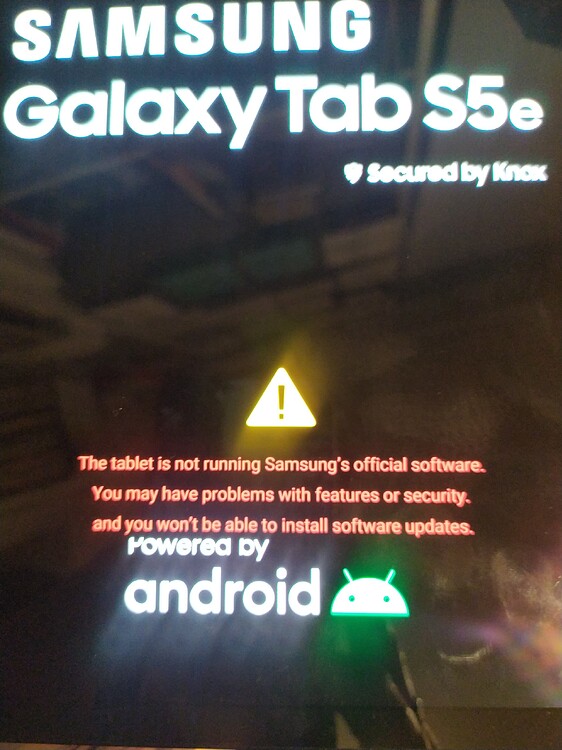 Got stuck: Odin fails to flash vbmeta.tar "Only official released ...